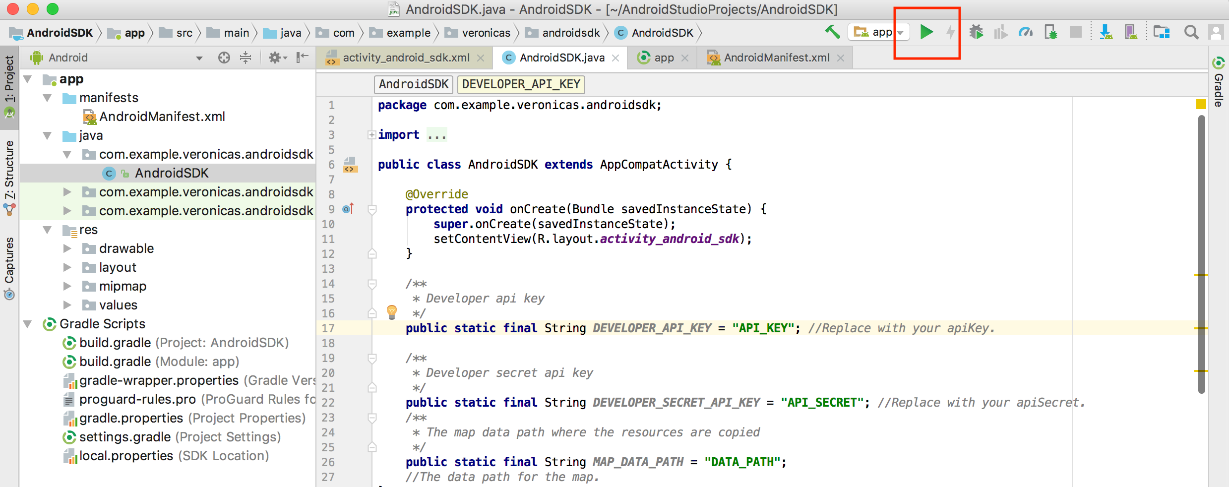 Install the sdk - IVI SDK Android